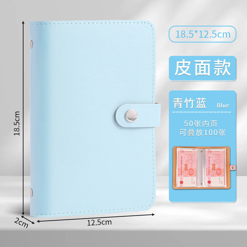 Кассовая книга "Новая", синяя, для хранения денег