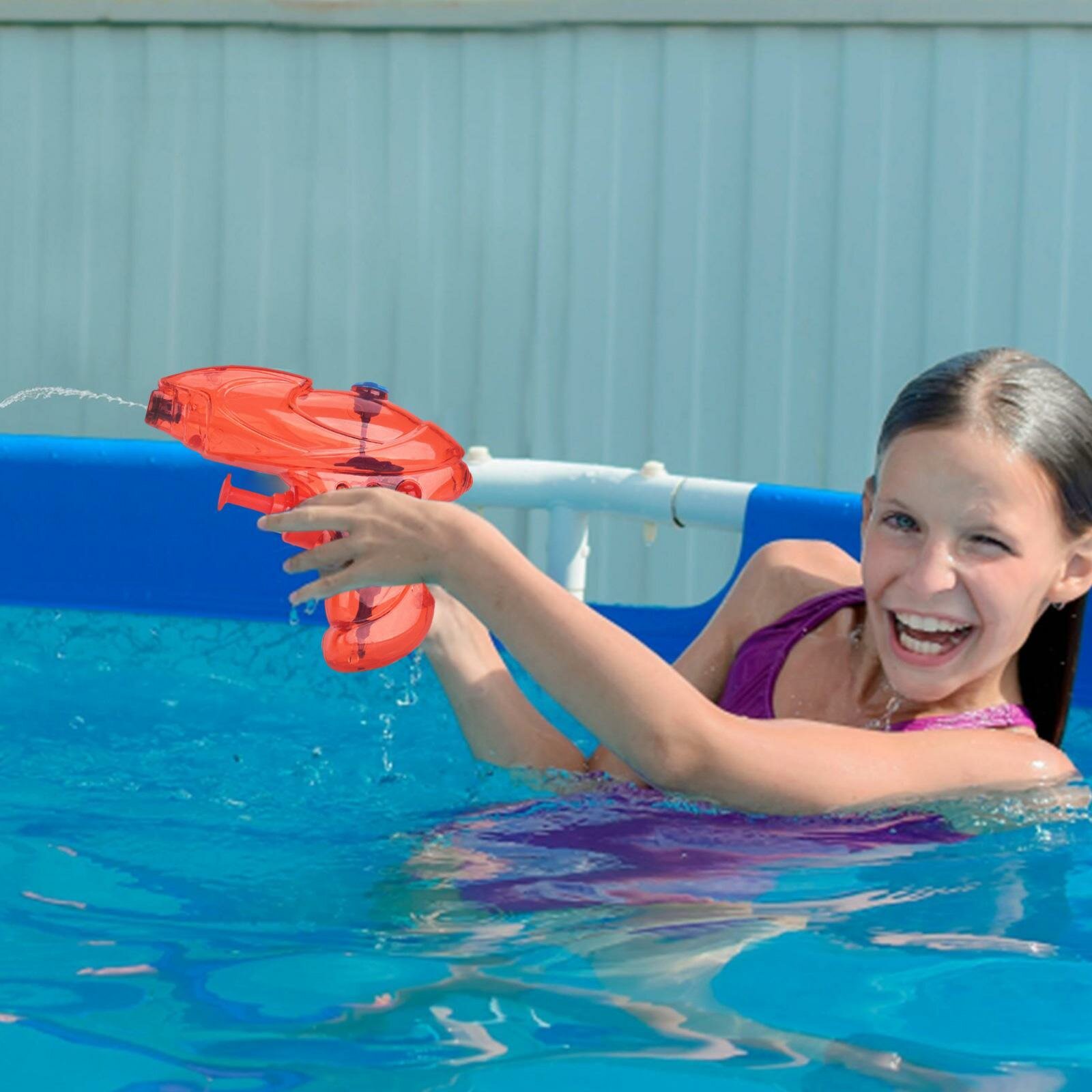 Мини водяной пистолет детские игрушки высокого давления выдвижной небольшой емкости боевой артефакт