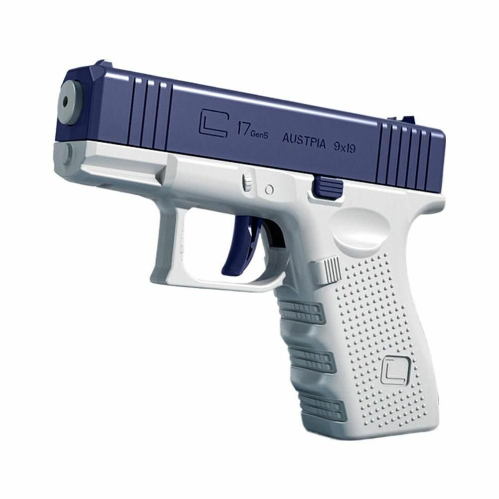 Водяной пистолет электрический Glock, Водный пистолет детский бластер электрический водяной глок на аккумуляторе