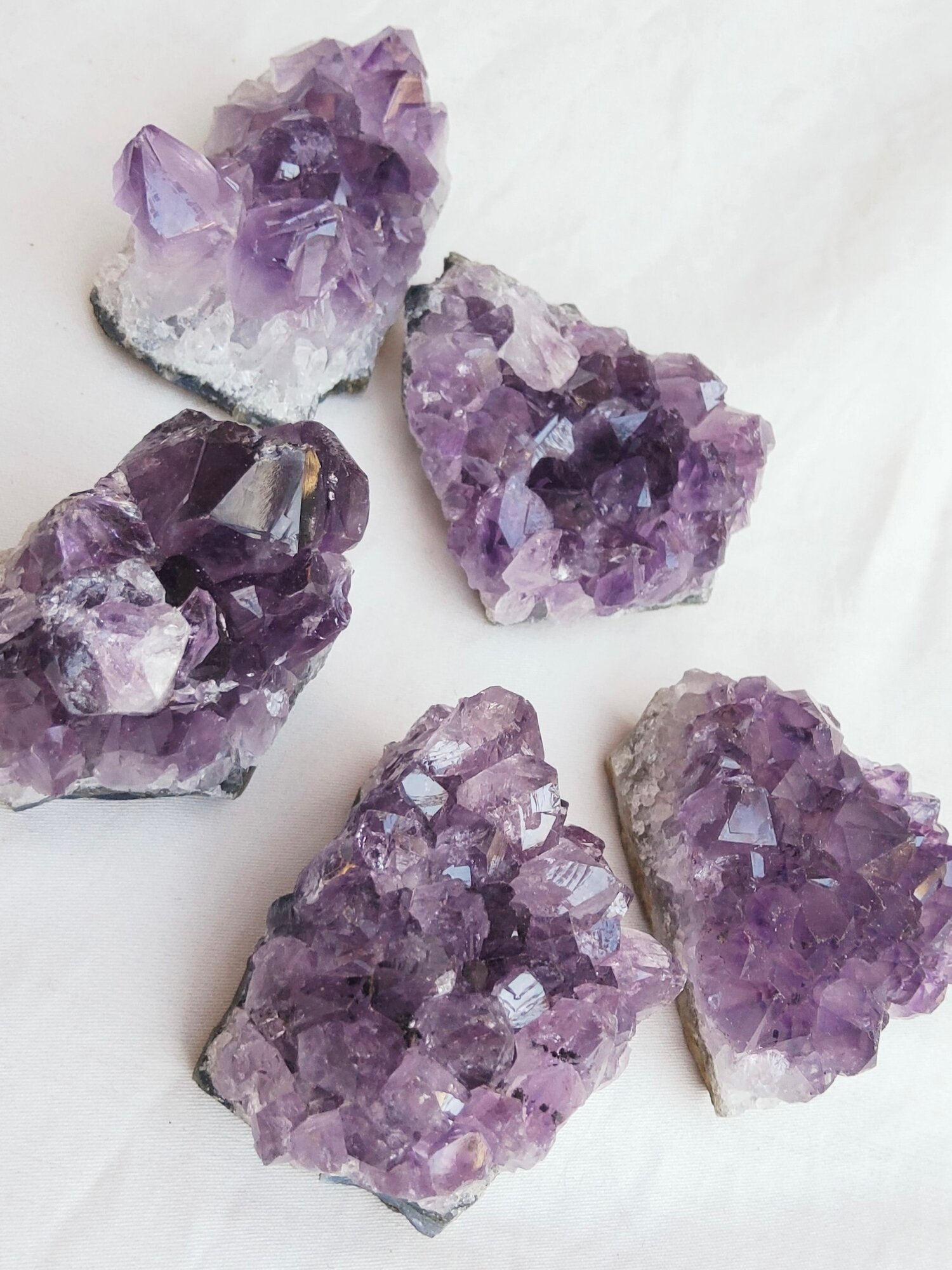 Друза из натурального камня Аметист талисман S1