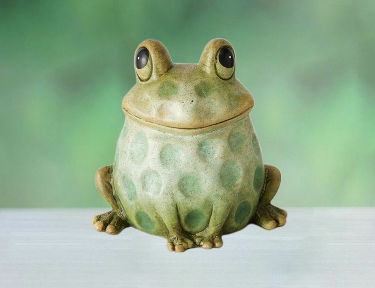 Декоративная садовая фигура лягушонок ШОН, керамика, 13 см, Boltze 2055104