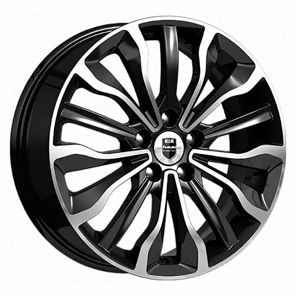 Колесный диск K&K Атакама 6.5x17 5x114.3 ET49 D67.1 Алмаз черный