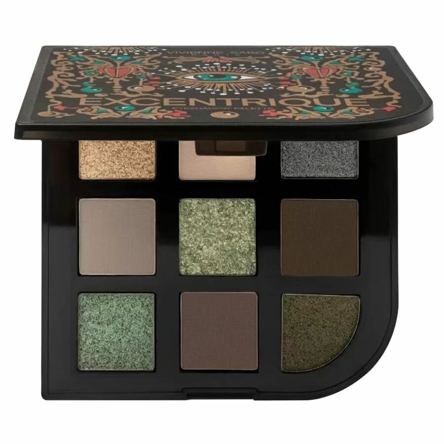 Палеткf Vivienne Sabo Excentrique Eyeshadow Palette теней для век, 01