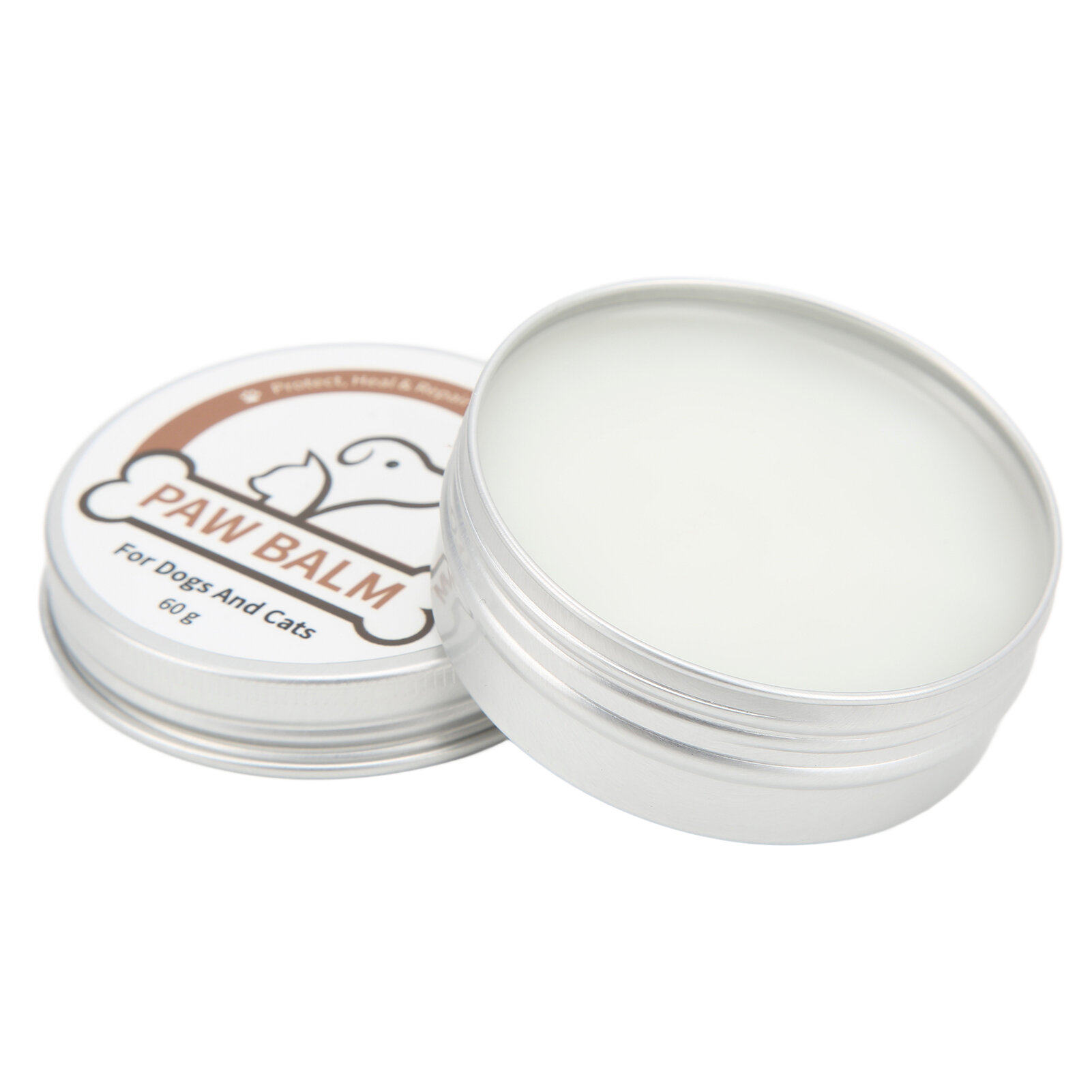 Бальзам для защиты подушечек лап Увлажняет сухие носы и лапы Бальзам для лап собак для любых экстремальных погодных условий 60 г/2,1 унции