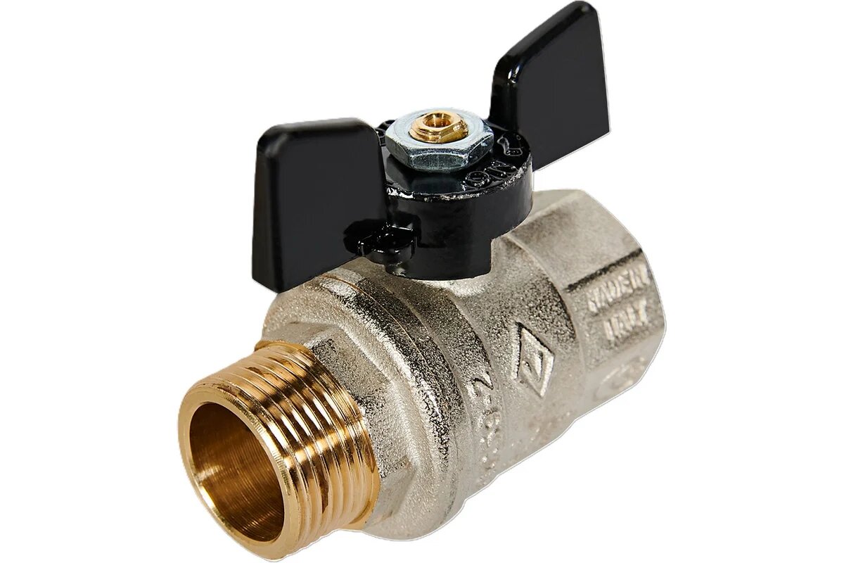 Bugatti Oregon серия 307 НВ кран бабочка 3/4 дюйма, полный проход 03070065