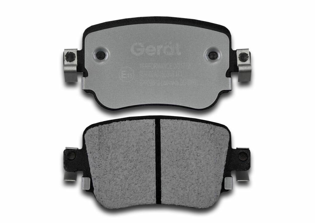 Тормозные колодки Gerat BPR098PG (задние) Low-metallic