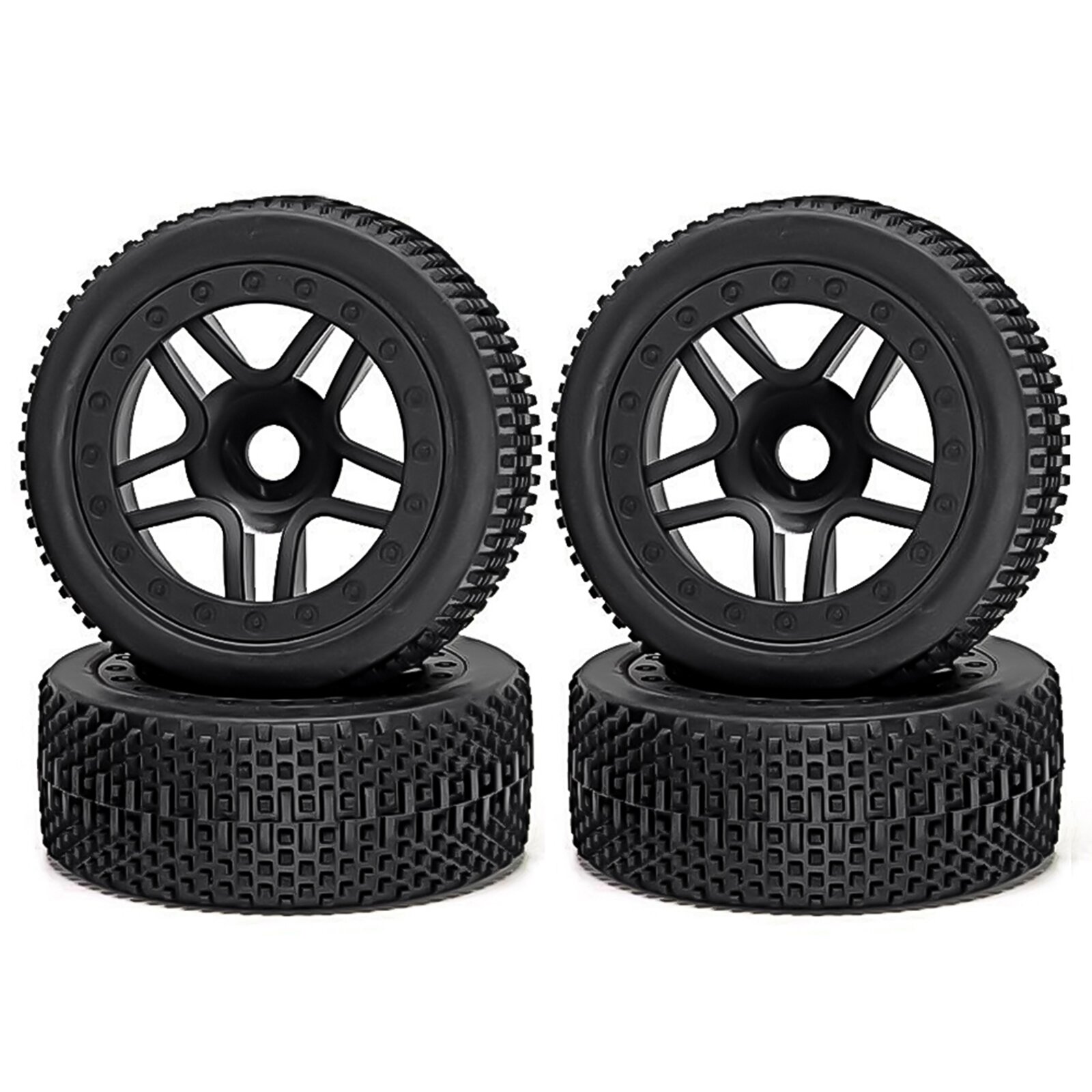 Шины для радиоуправляемых машин 4 штуки 111мм резина замена для HSP Redcat Losi HPI Kyosho MP9 1/8 радиоуправляемая машина внешний диаметр 111мм внутренний диаметр 81мм ширина 43мм шестигранник 17мм