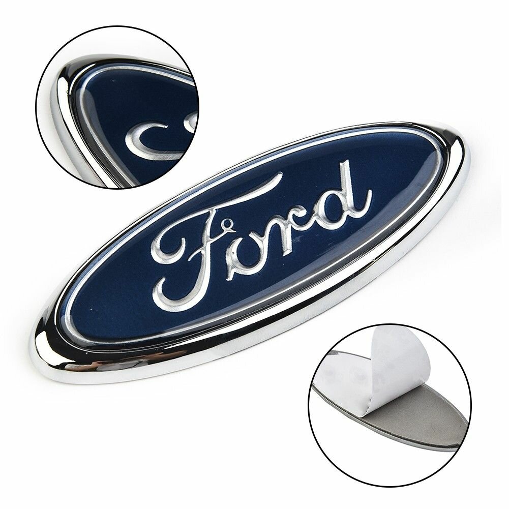 OZ-WOWO 115 мм x 45 мм овальный для FORD ESCORT MK2 значок CORTINA FIESTA для TRANSIT CAPRI для RS