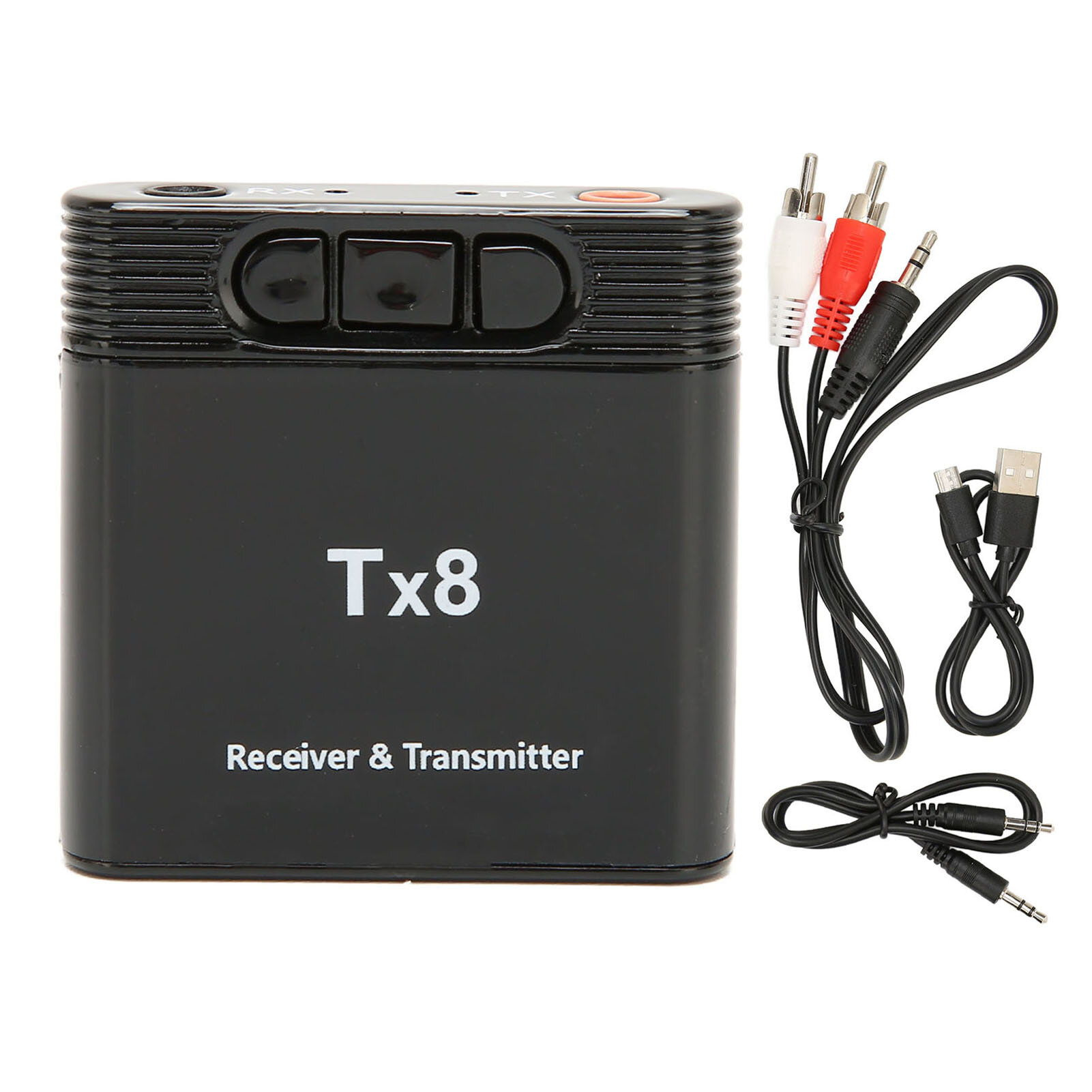 Bluetooth -передатчик приемник 2 в 1 USB -зарядке беспроводной адаптер Aux для телевизионного автомобиля Home Stereo PC