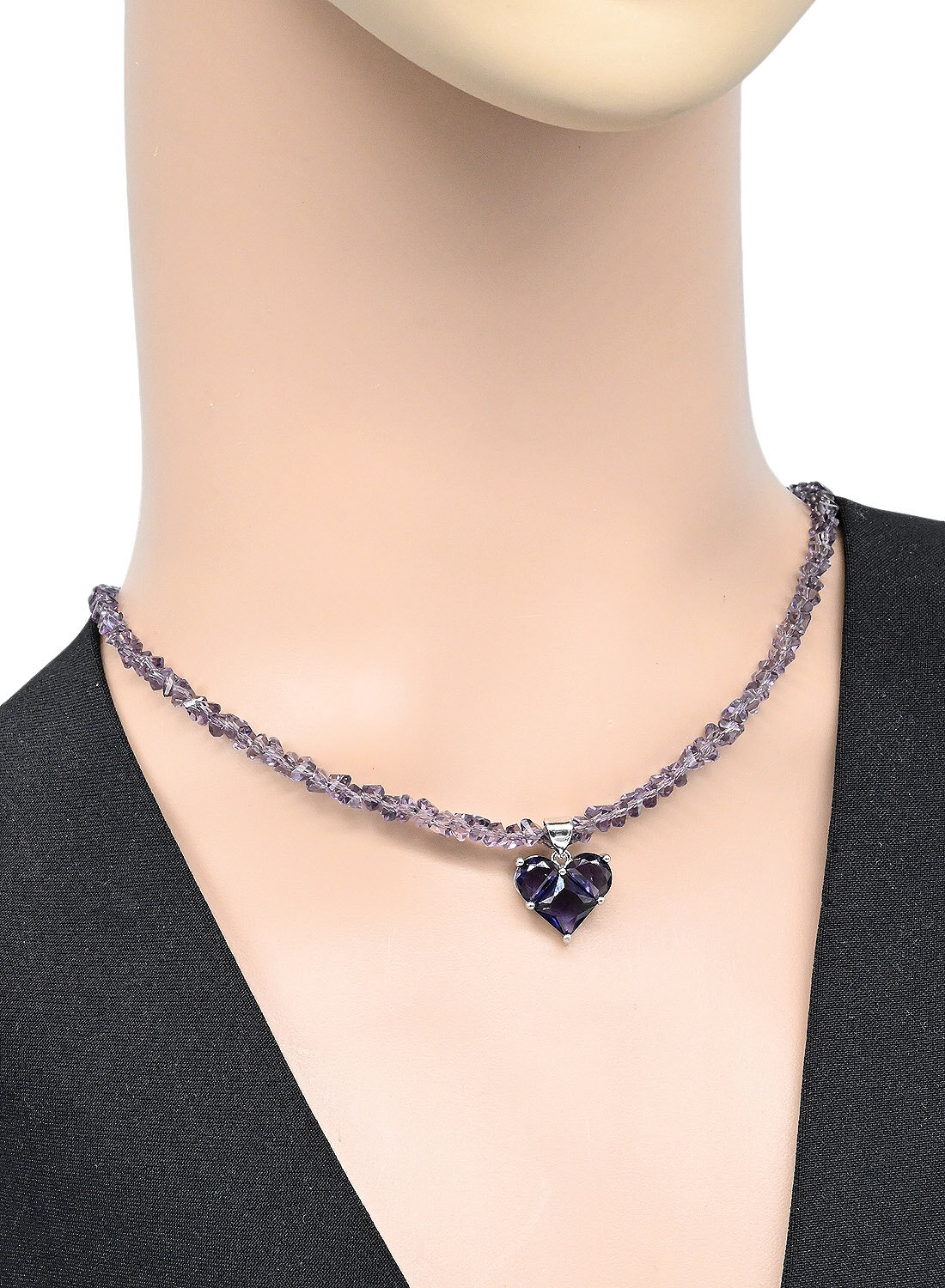 Бусы, циркон