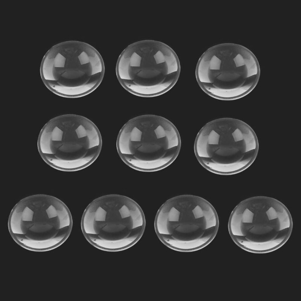 10pcs лентикулярная биконвексная линза 3D виртуальные виртуальные очки линзы