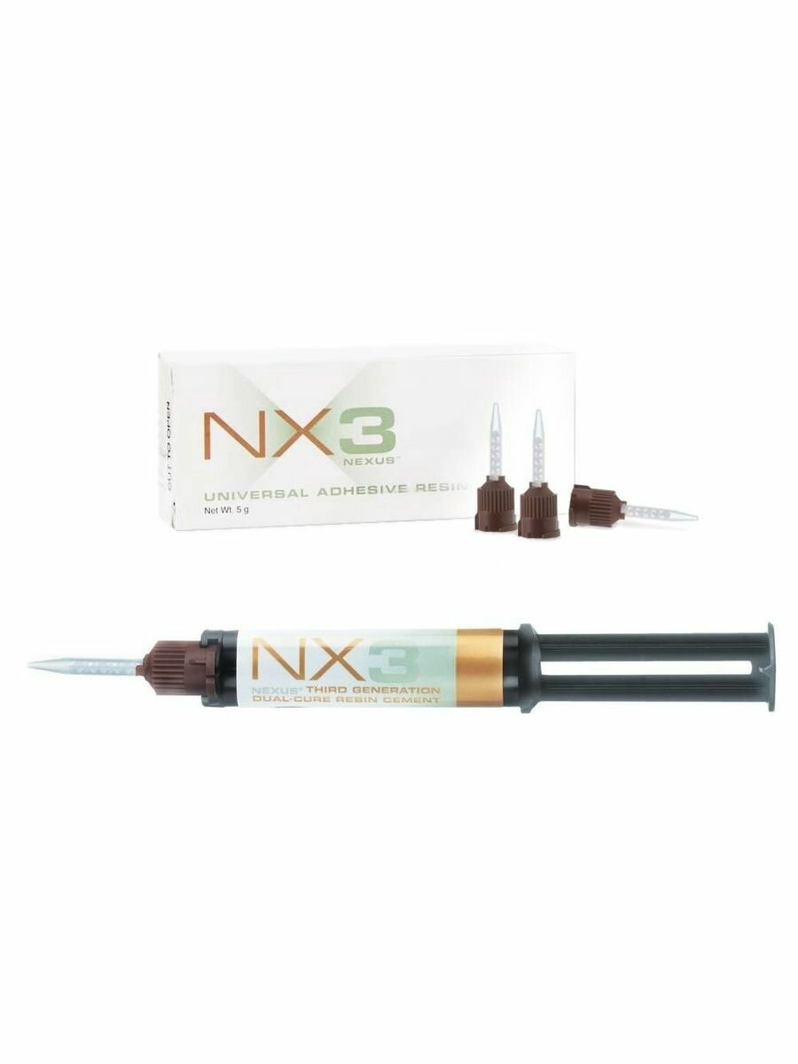 Нексус NX3 Рефил (NX3 Refill), желтый, цемент двойного отверждения, 5г, 33645, KERR