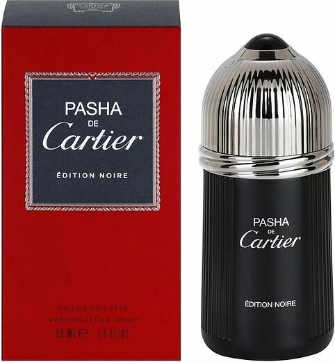 Cartier pasha de cartier edition noire 50ml туалетная вода мужская