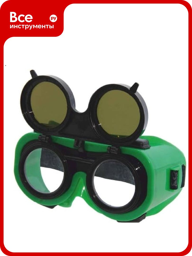 Защитные очки РОСОМЗ ЗНД2 ADMIRAL 6 23232 закрытые, с непрямой вентиляцией, ПВХ пластиката, надежно