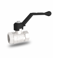 Кран шаровый DN-50 Ру 25 LD Pride ручка ВхВ 11Б27п1