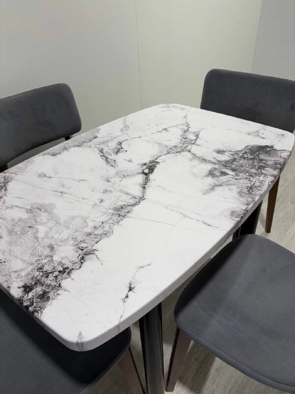 Стол кухонный обеденный евро дизайнерский лофт THETABLE•RU 102х69 7.4/11.1