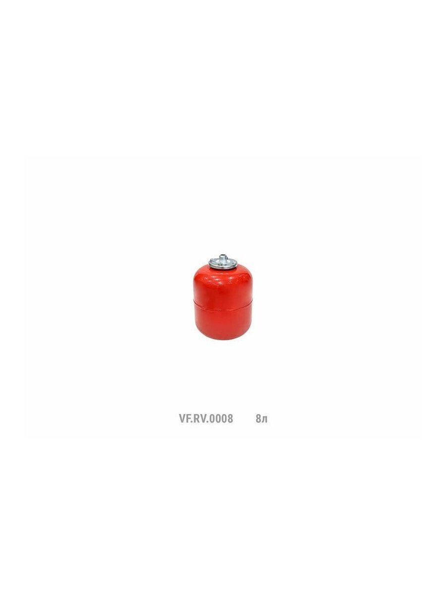 Бак расширительный вертикальный RV 8л красн. (90шт/пал) VALFEX VF. RV.0008