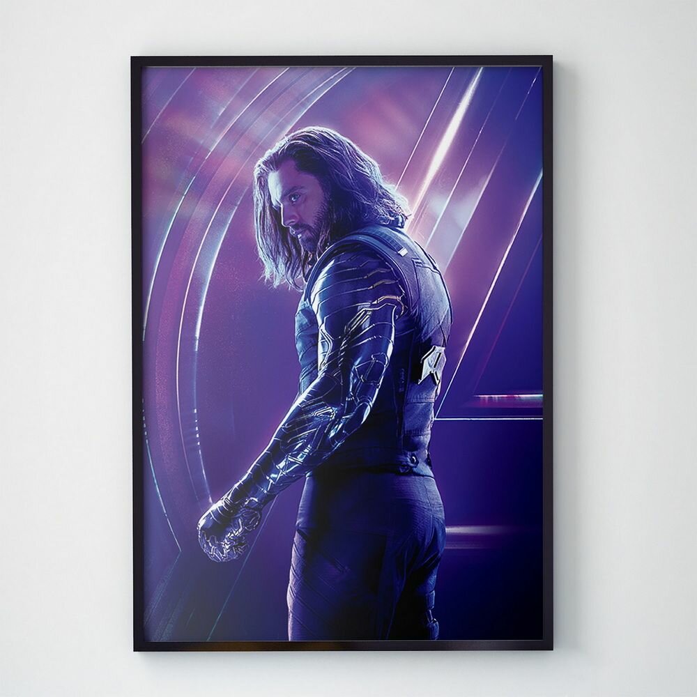 Плакат, постер Marvel Avengers, Марвел Мстители на бумаге, размер 21х30см