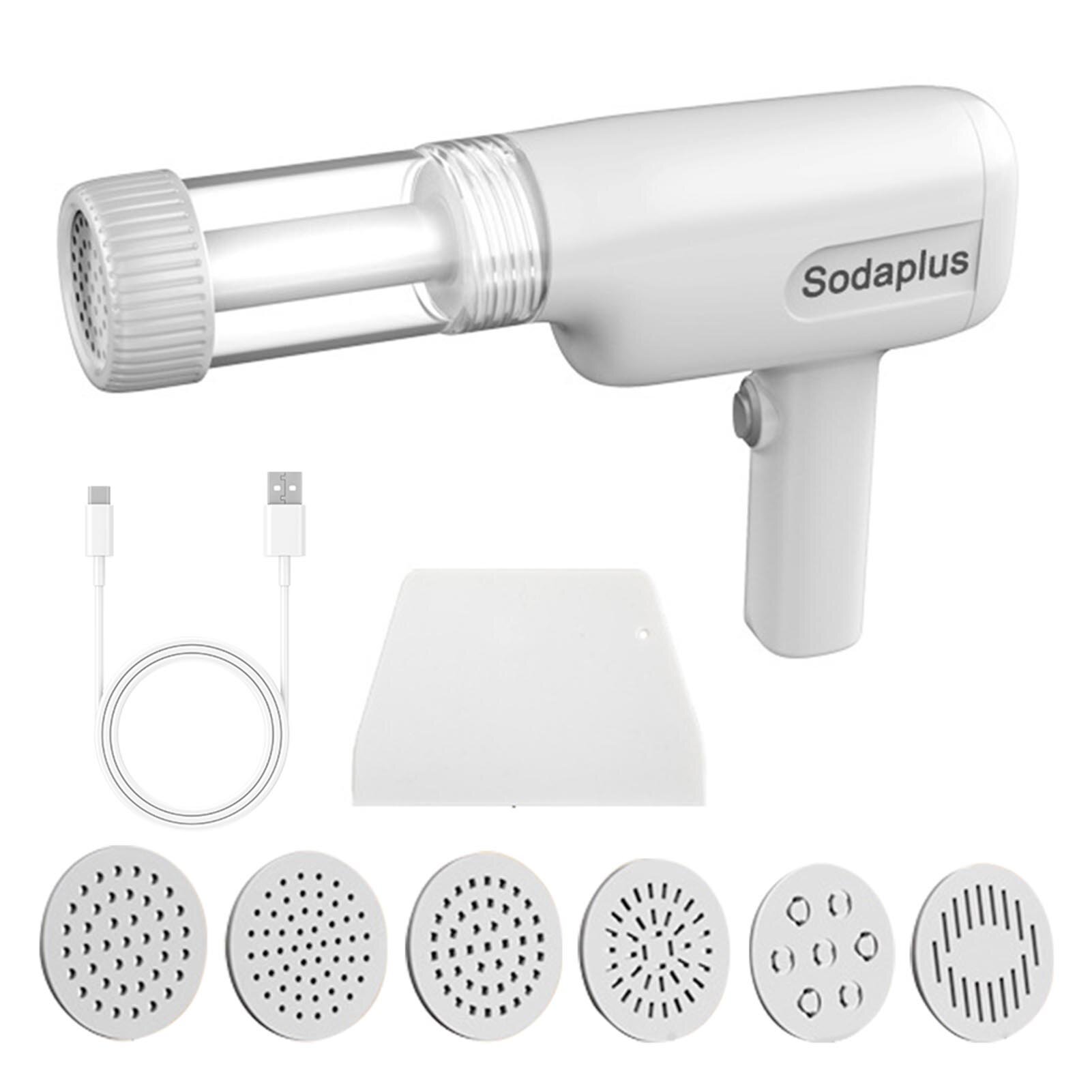 Автоматическая машина для приготовления пасты, ручная электрическая лапшерезка, беспроводная портативная машина для приготовления спагетти и лапши 6 в 1 с ножом для теста