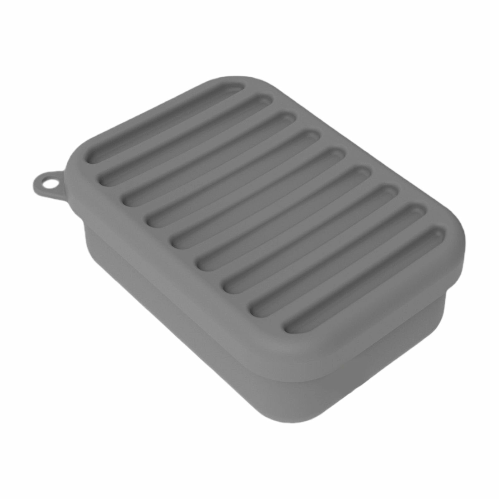 Силиконовая мыльница с крышкой и быстросохнущим дренажным слоем для дома душа общежития