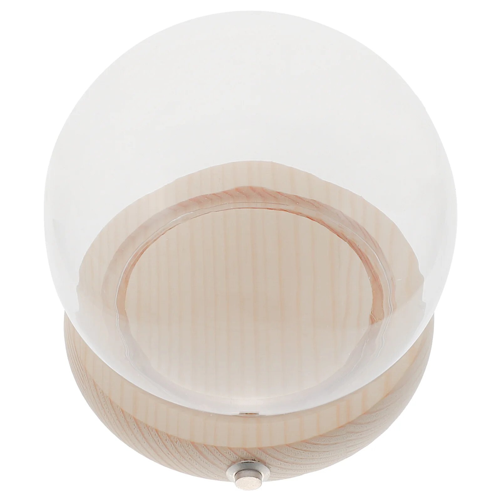 Прозрачный стеклянный купол для декора