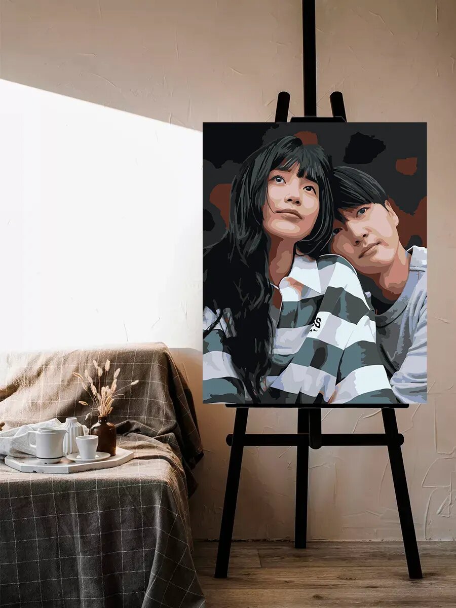 Картина по номерам Дорама Дуна Корея Donna Dorama Сериал