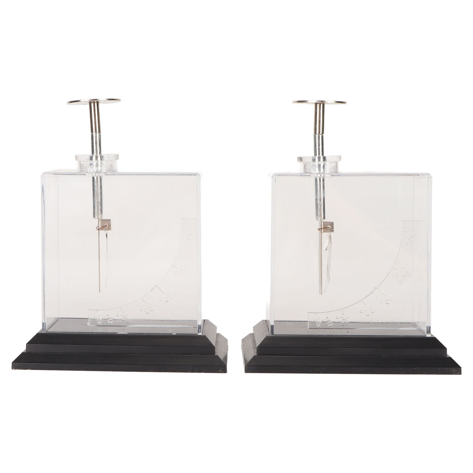 Фольговый электроскоп: Компактная структура, высокая чувствительность, точная шкала. Физика электрометр для уроков экспериментов