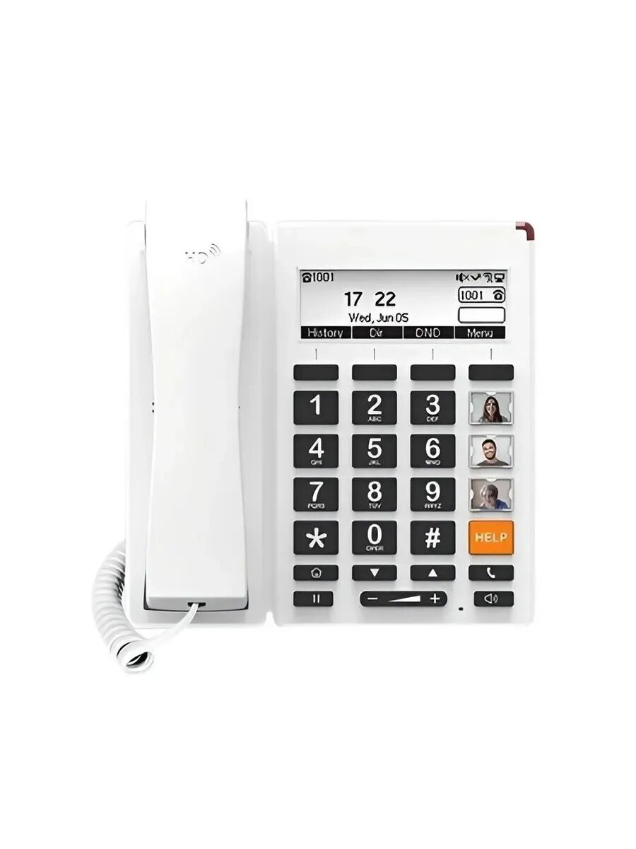 Телефон IP FIP12WP белый