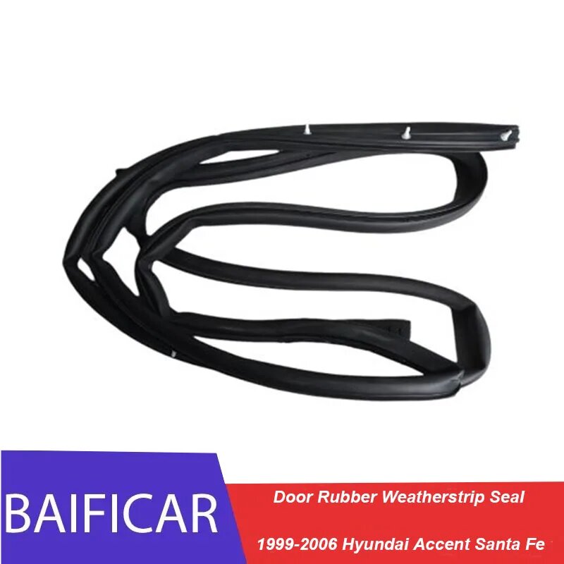 Новая уплотнительная лента для двери, резиновая уплотнительная лента для двери 821302B000 821402B000 831302B000 831402B000 для Hyundai Accent Santa Fe, Rear Right