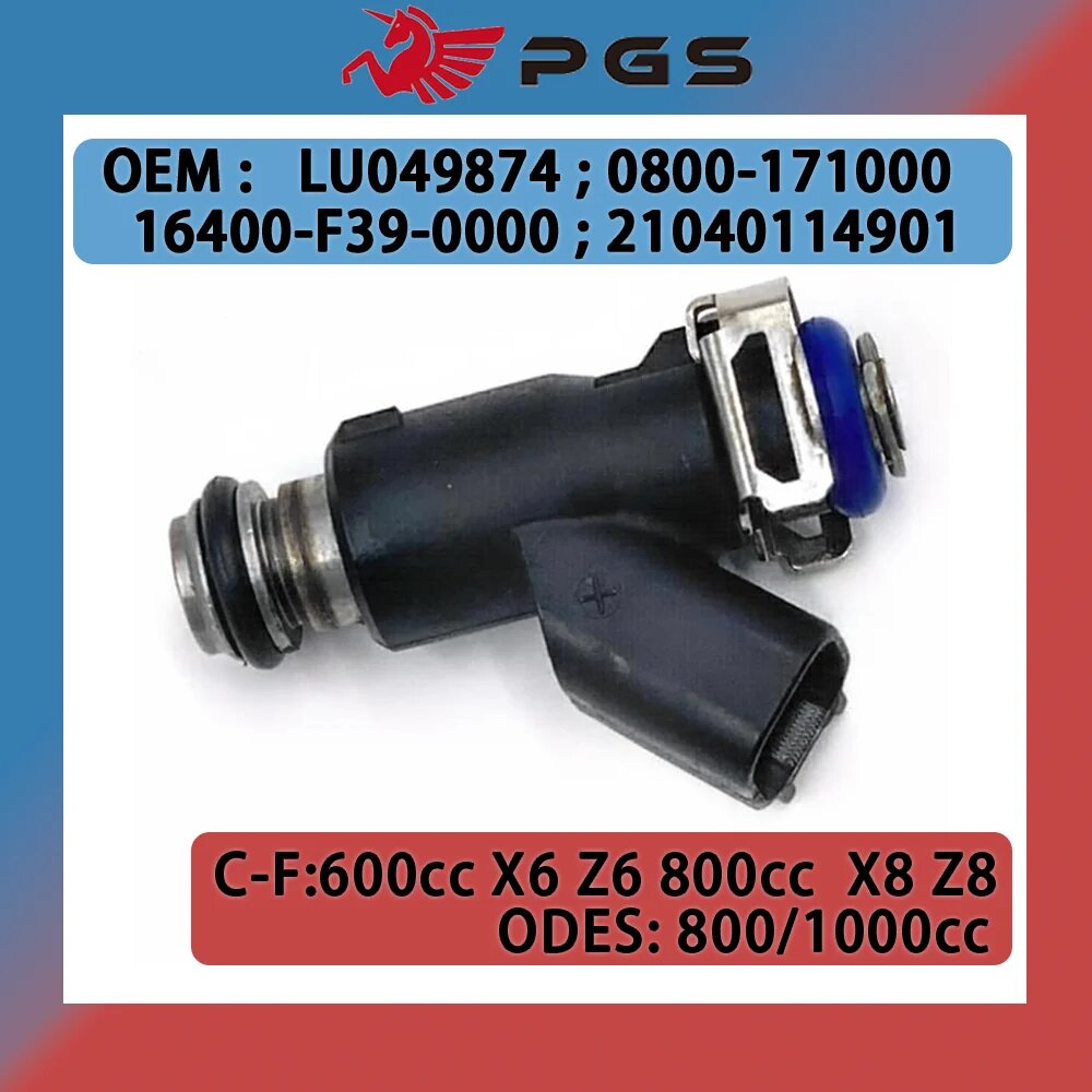 Топливный инжектор PGS для CFMOTO X8 800 800CC CForce UForce Zforce 800-EX 0800-171100 16400-F39-0000 21040114901 LU049874