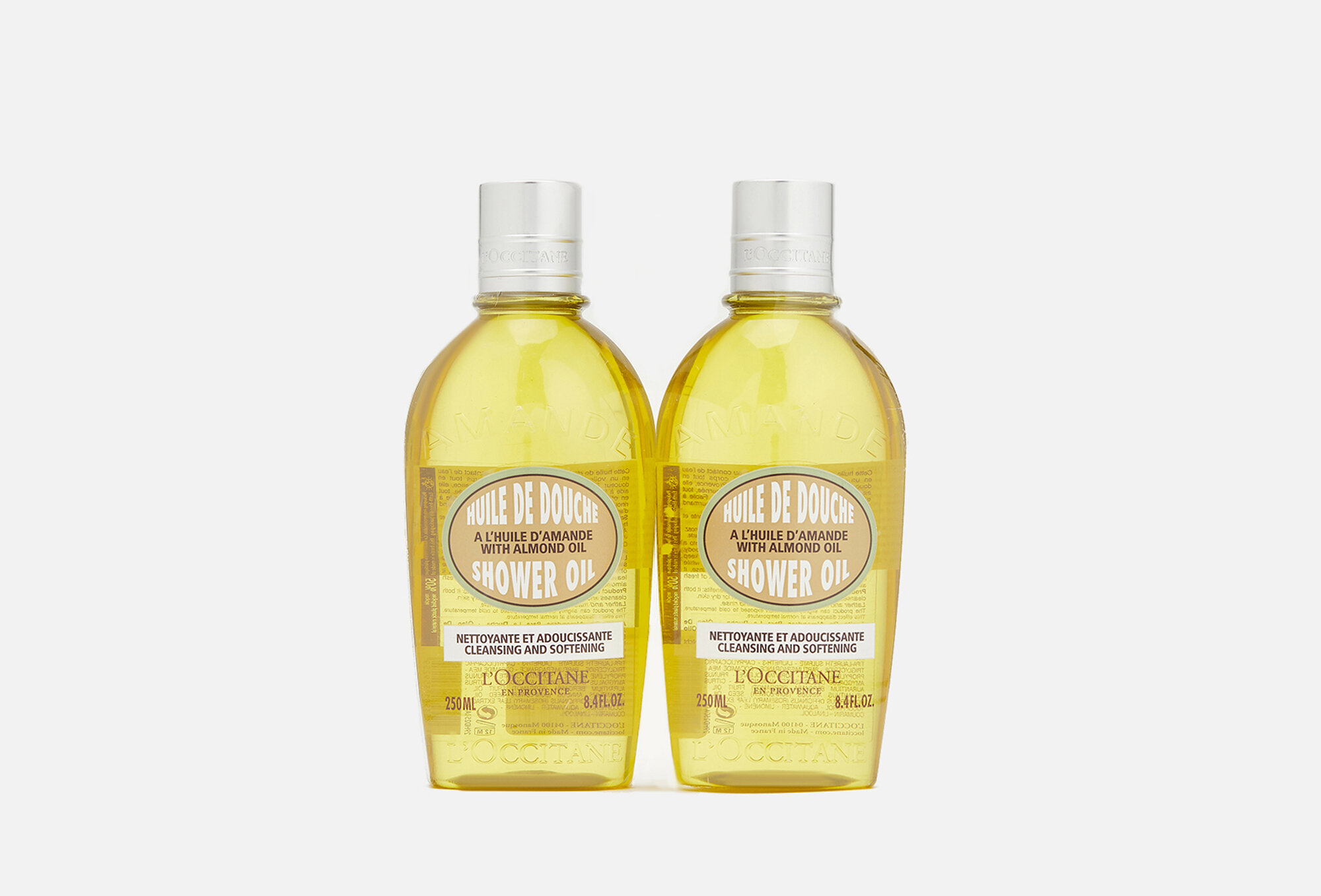 Подарочный набор L'OCCITANE Дуэт Миндальных масел для душа