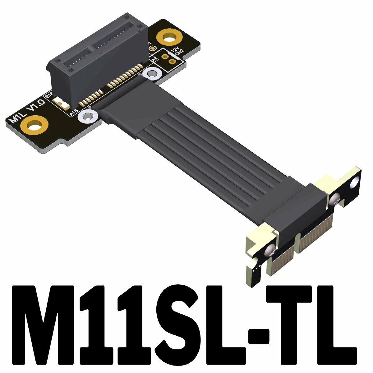ADT-Link Удлинитель PCI-E x1 15cm, M11SL-TL