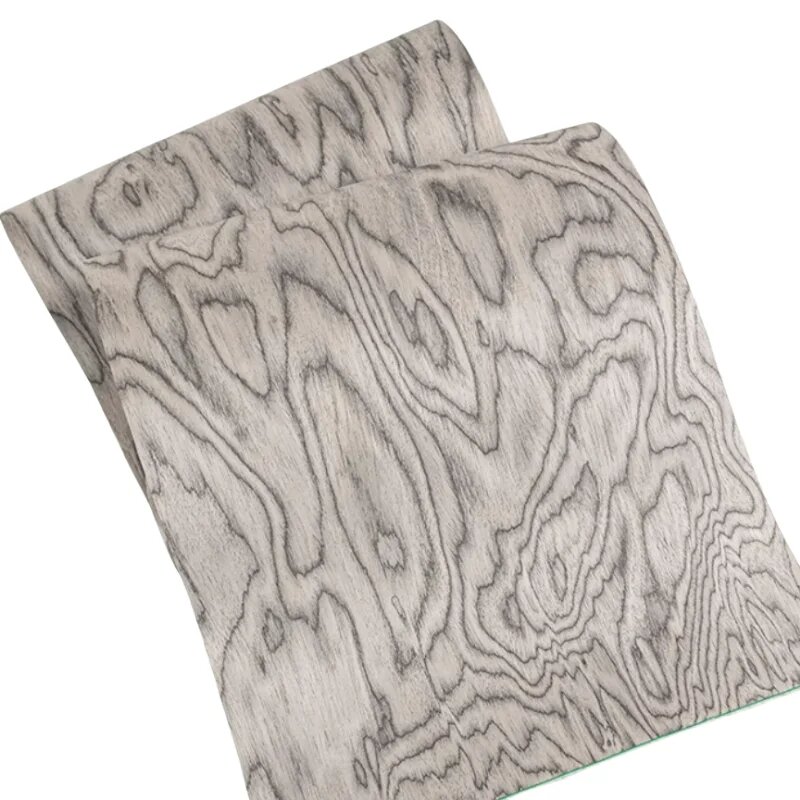 Технология ALPI Art Деревянный шпон Листы L: 250*58 см T: 0,3/0,5 мм Абстрактный узор для декора мебели Индивидуальные стеновые панели Шпон 0.4-0.5mm, Gray