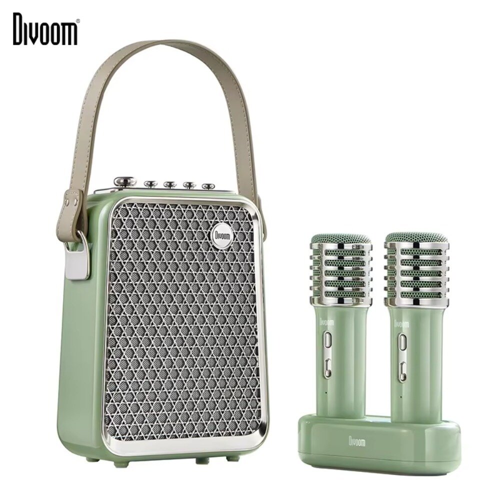 Divoom SongBird-HQ Портативный Bluetooth-динамик Home Ktv Sound Set Домашние Караоке-колонки С Микрофоном