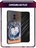 Чехол на Samsung Galaxy A8 + / Самсунг Галакси А8 Плюс 2018 с принтом "Кот манул...