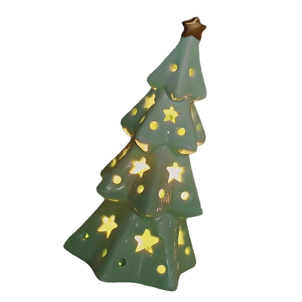 Керамическая Звезда Рождественская Елка Орнамент Элегантная Керамическая Звезда Рождественская Елка Украшение для Гостиной Спальни Офиса