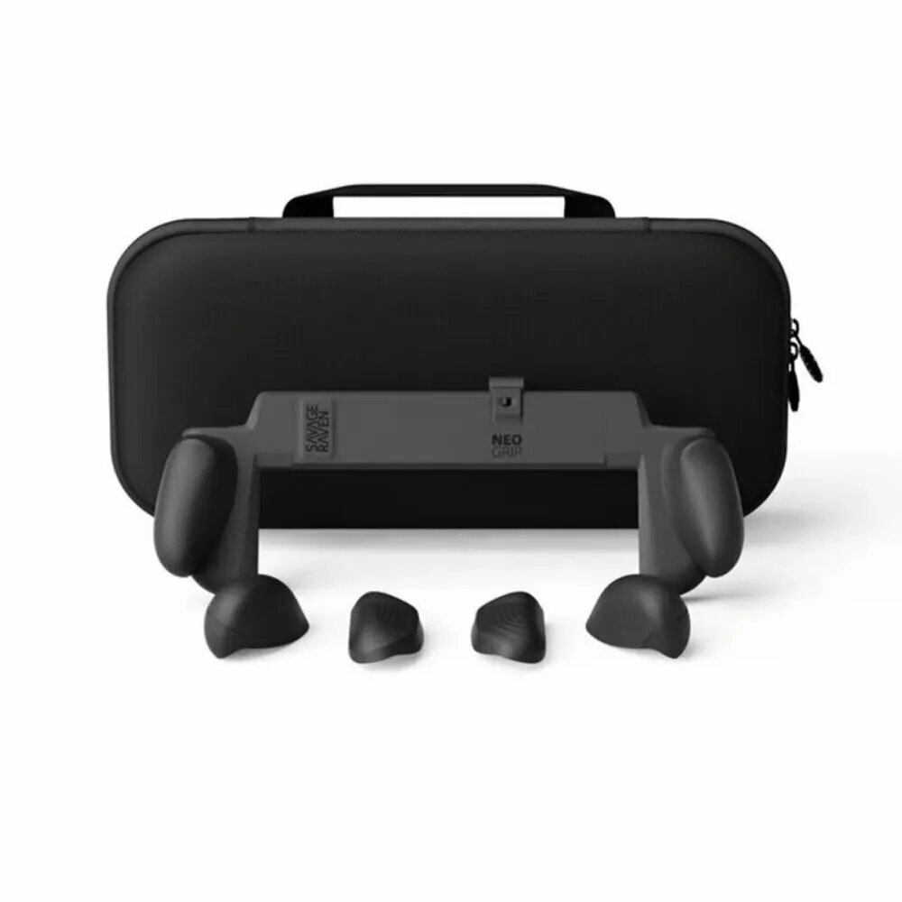 Skull & Co. Эргономичный Чехол Для Игровой Консоли Nintendo Switch 2 NS2 С Красными И Синими Накладками