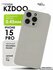 Чехол для смартфона, iPhone 15 pro, 0,3 мм, матовое покрытие, предотвращает отпе...