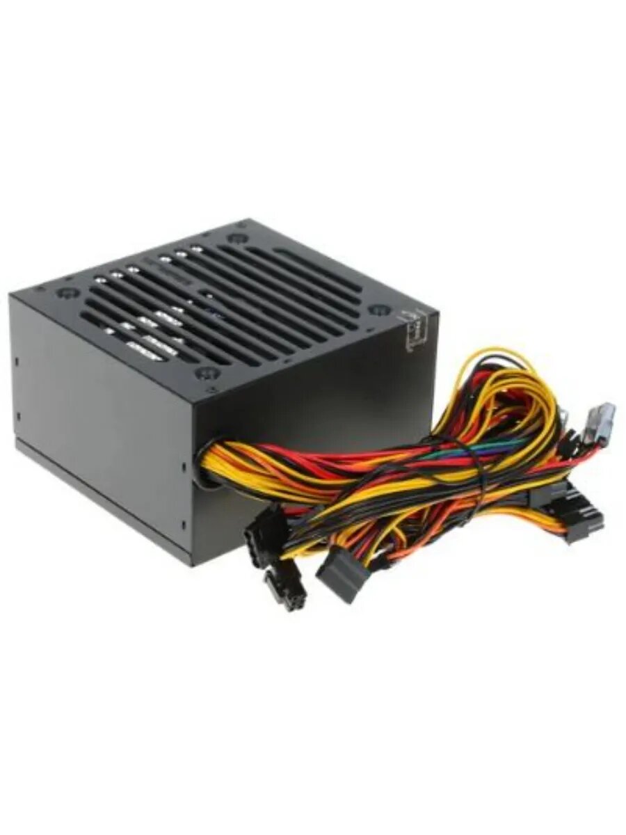 Блок питания AeroCool VX 600 Plus, ATX 2.3, мощность 600Вт, черный