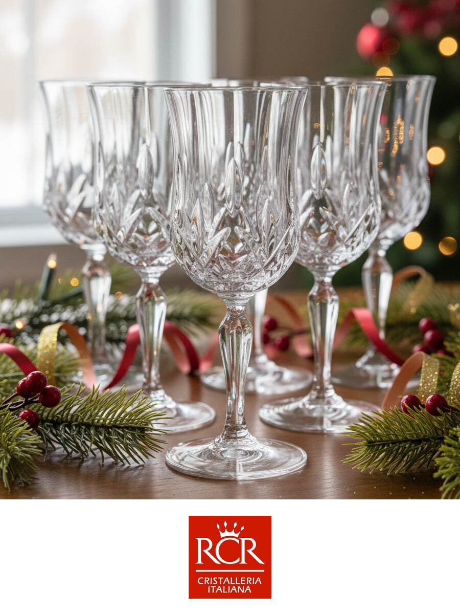 Набор бокалов RCR Cristalleria Italiana Opera 160 мл, 6 шт, хрусталь Luxion®