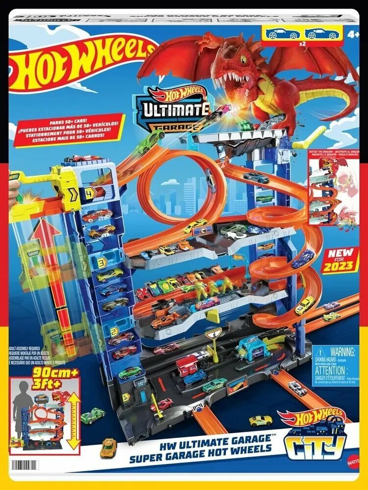 Игрушечный трек Hot Wheels HKX48 Ultimate Garage