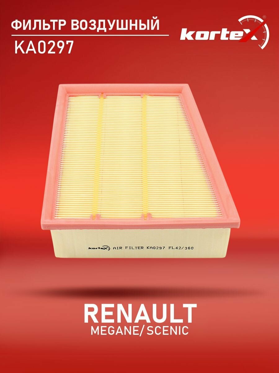 Фильтр воздушный Renault Megane, Scenic 15-, Nissan Townstar, Kangoo, Talisman OEM LA480 165467860R