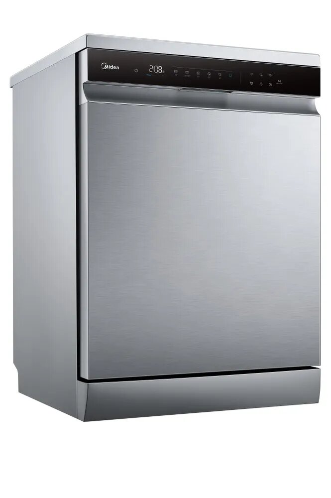 Посудомоечная машина Midea MFD60S350Si 60см, серебристая, сенсорное управление