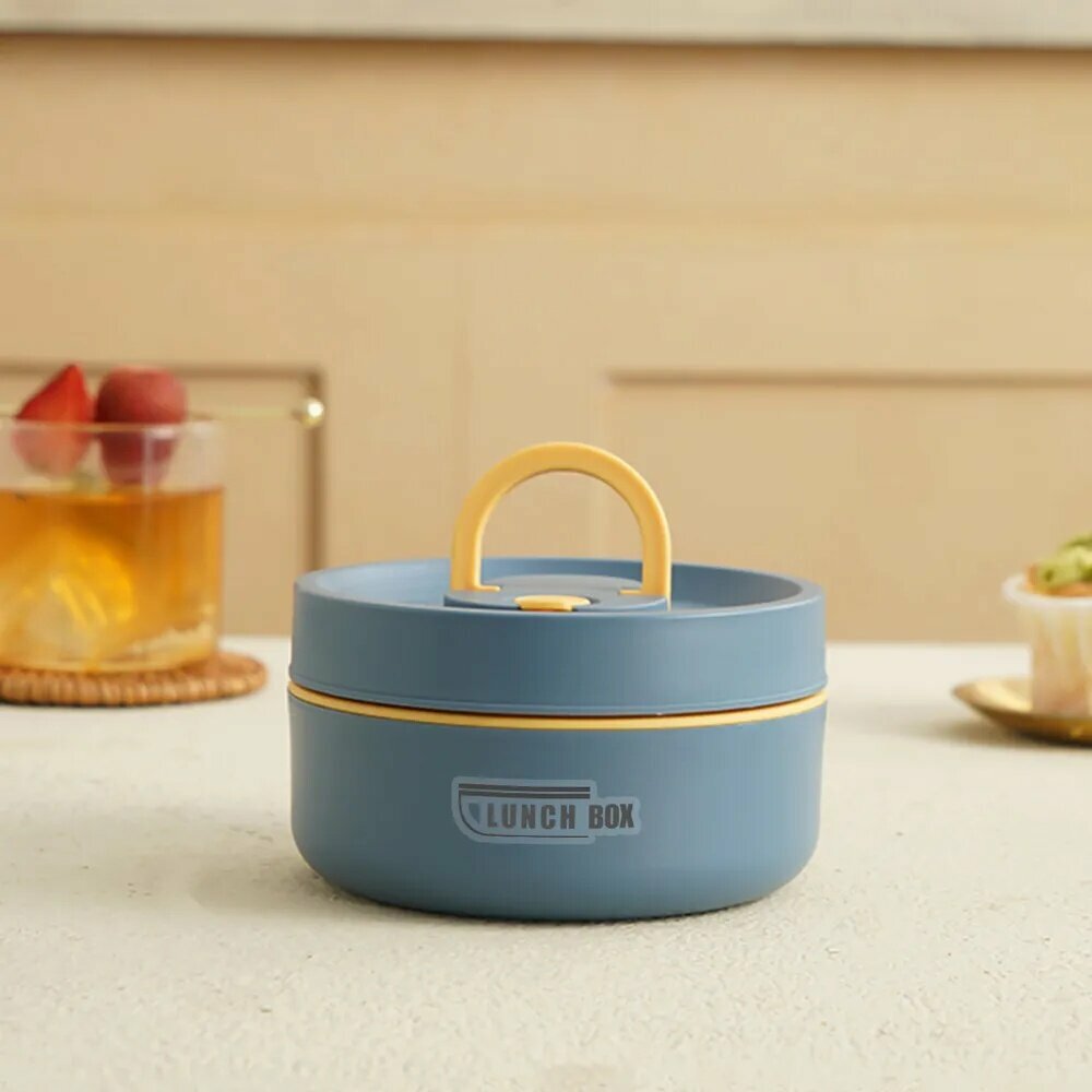 Коричневый термоланчбокс малый 6.5 11.5 см