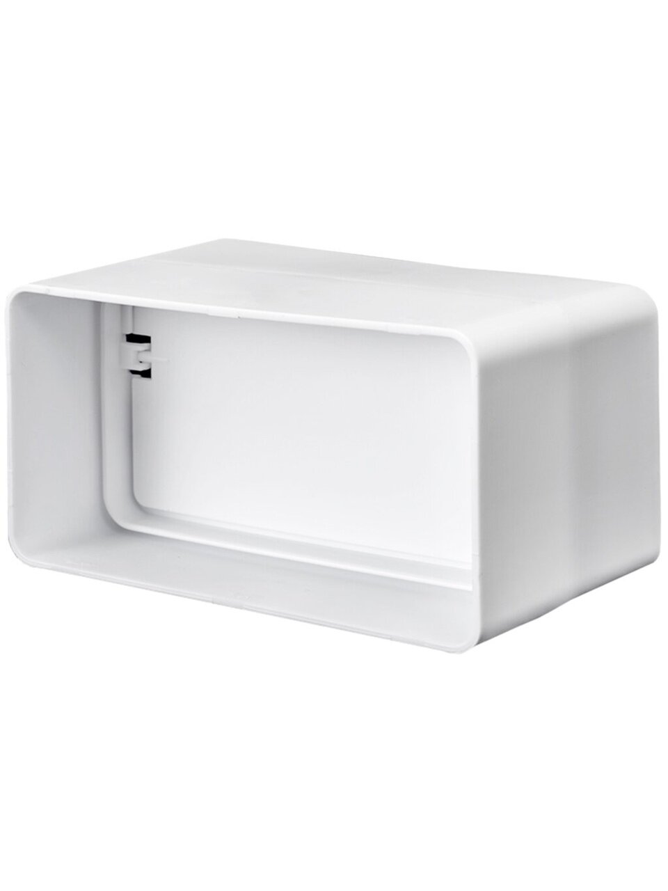 Соединитель вентиляционный пластик, плоский, d120 мм, 60 мм, обратный клапан, Event, 60120СКПО