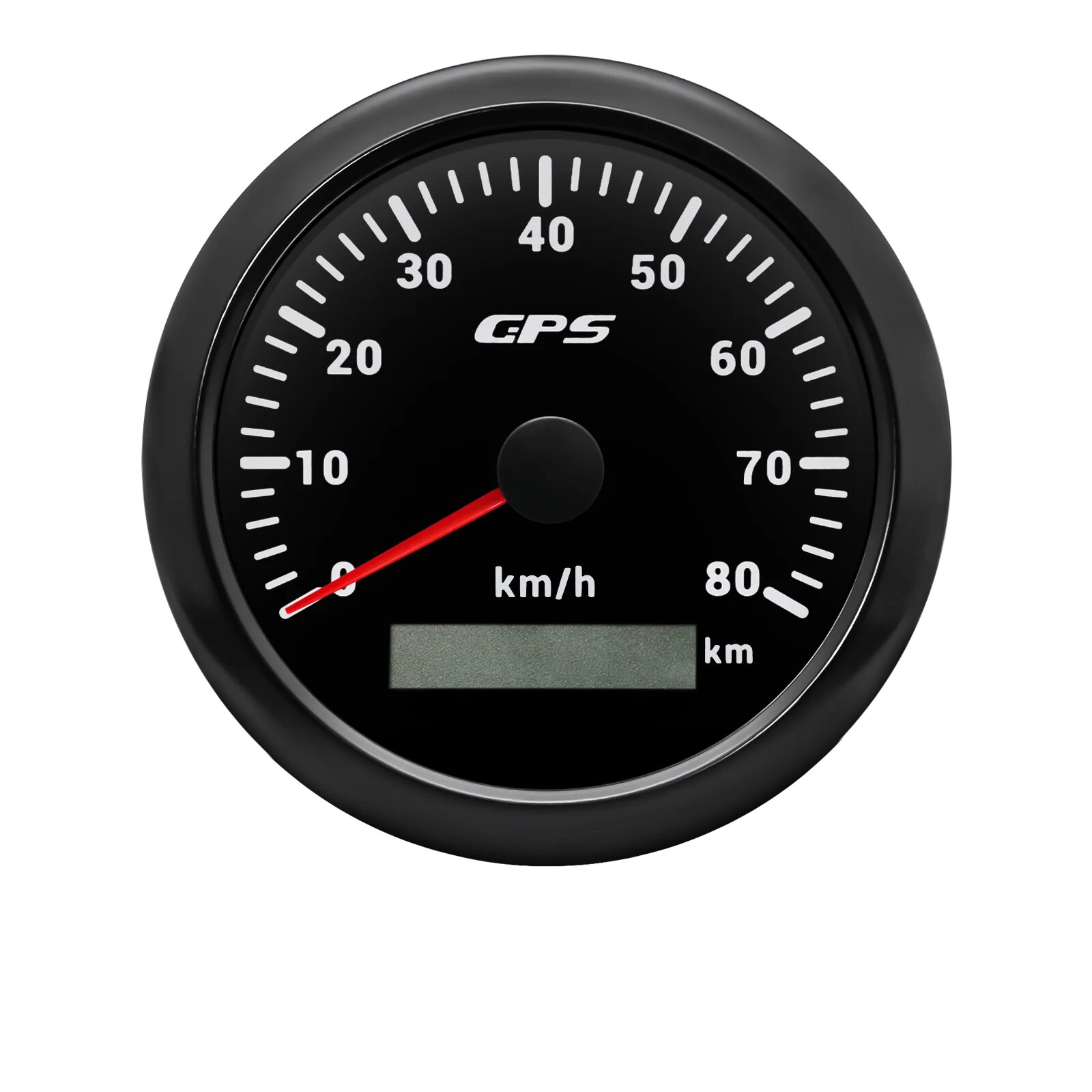 Универсальный GPS-спидометр 85 Мм С 7-цветной Светодиодной Подсветкой Для Мотоциклов, 0-80KMH-BN