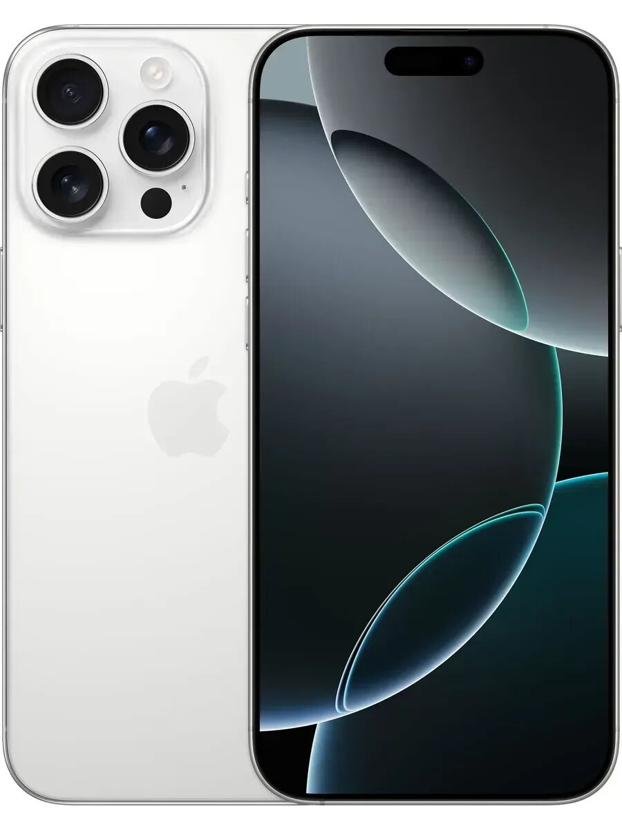 Смартфон iPhone 16 Pro Max 512 ГБ Белый Only eSIM