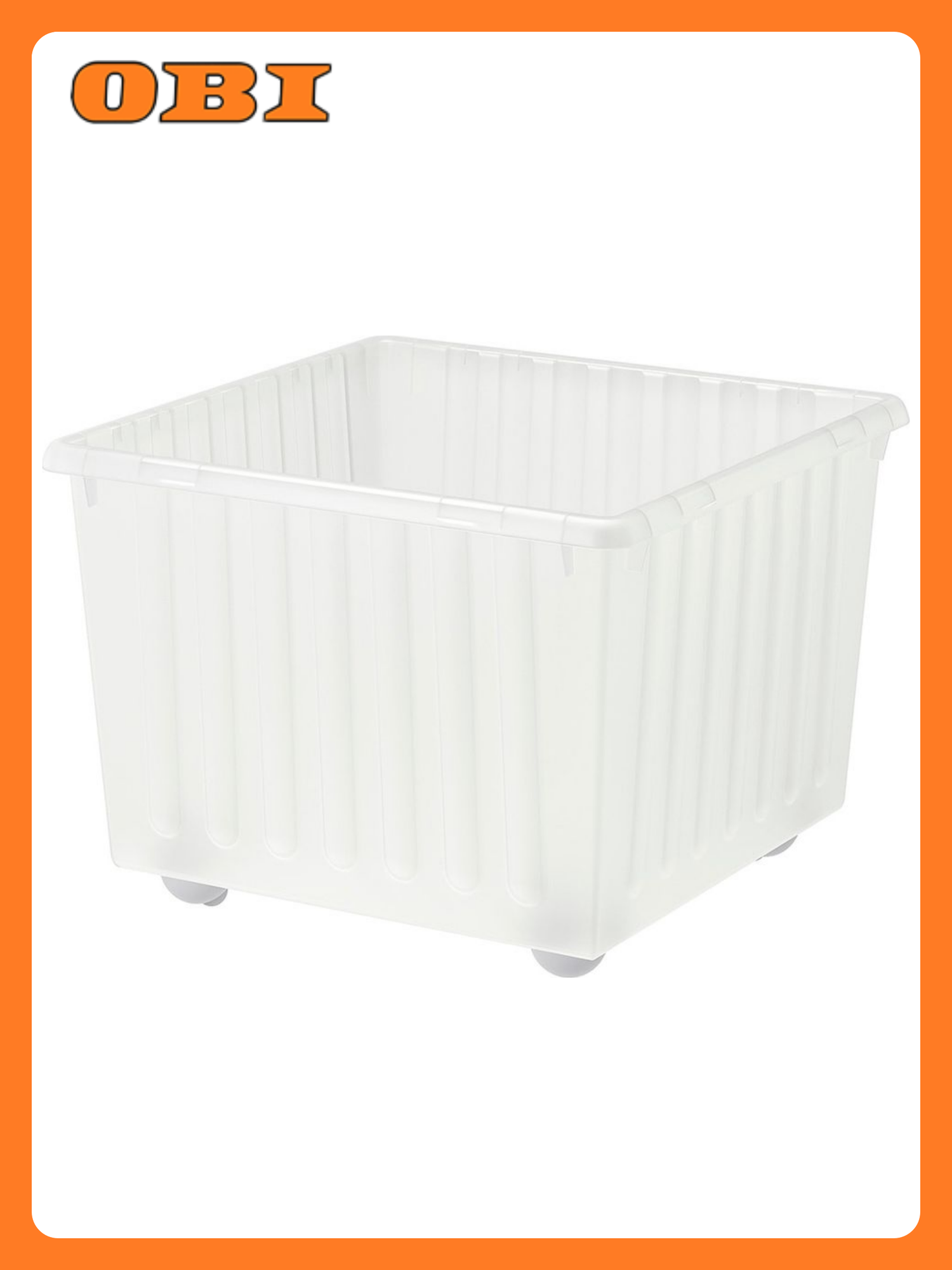 Ящик для хранения на колесах икеа Вессла Vessla 40 л белый 39х39х28 см