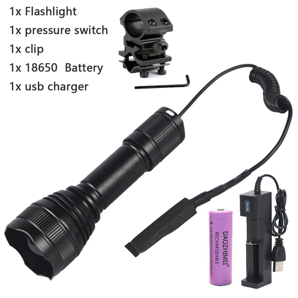 DAOZHIMEI T21 ИК-фонарик 10 Вт 850-940 нм IR 940nm, F