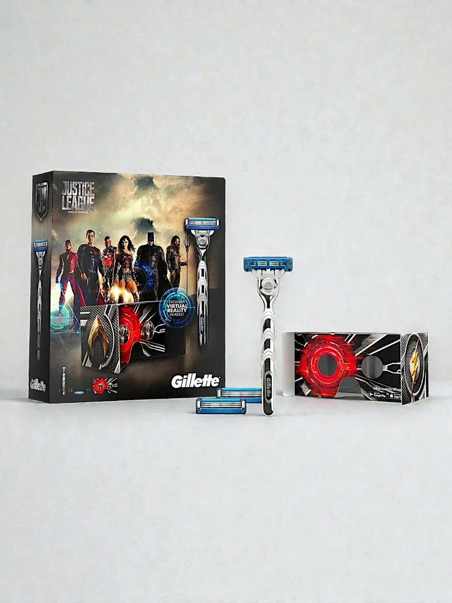 Набор Gillette Лига Справедливости